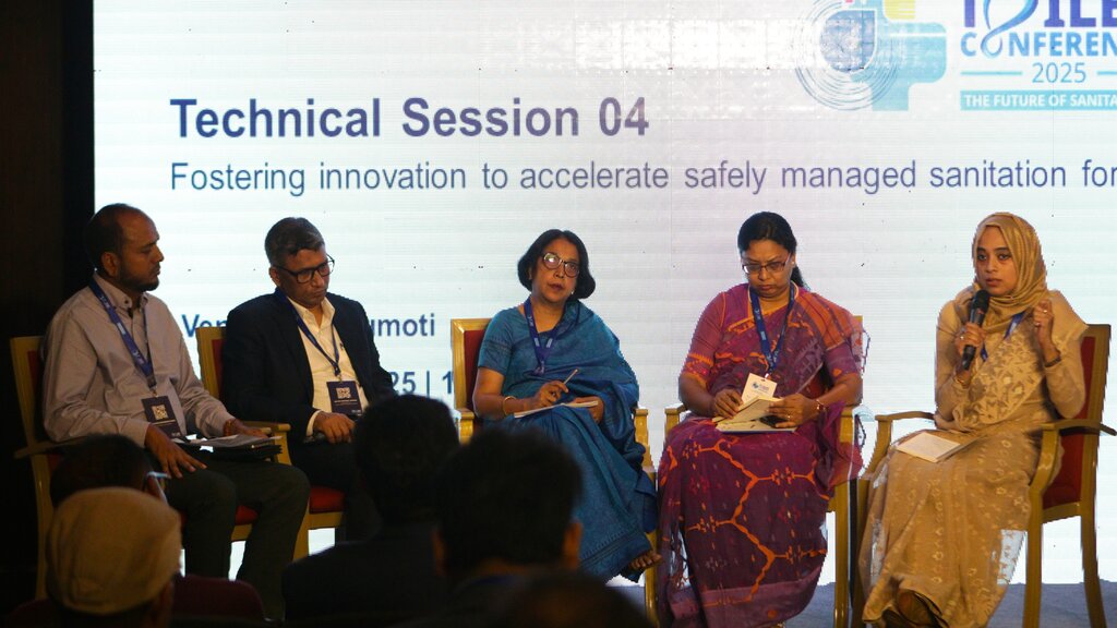 ITN-BUET showcases innovative technologies for safely manage sanitation at Toilet Conference 2025